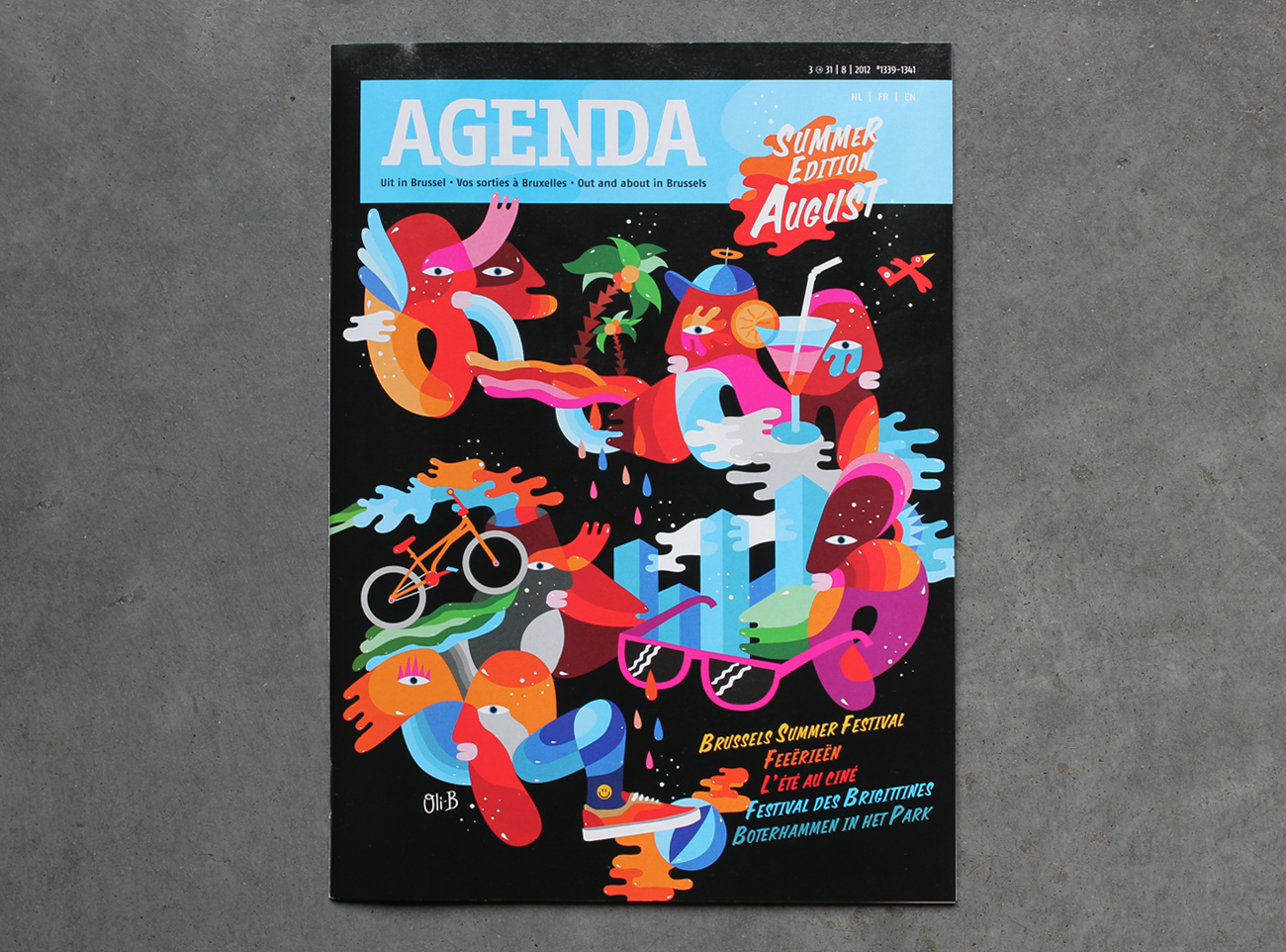Agenda magazine • Oli-B