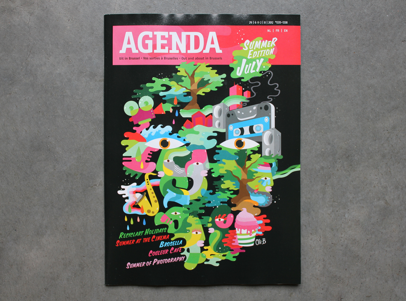 Agenda magazine • Oli-B