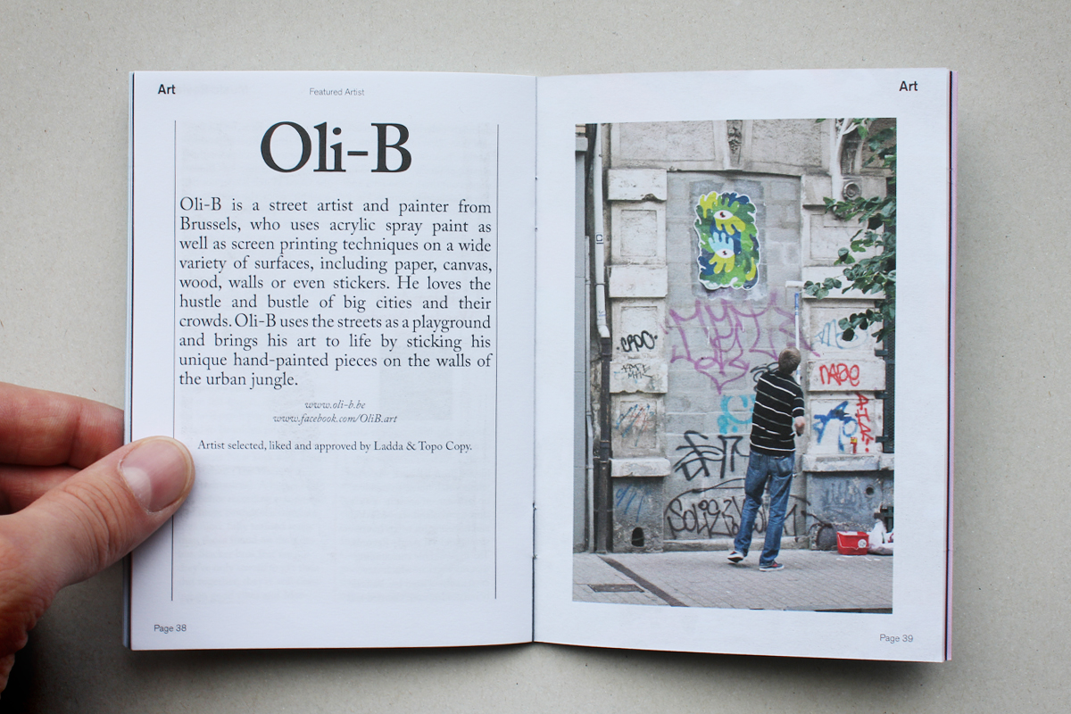 Illustration for Subbacultcha! Magazine • Oli-B