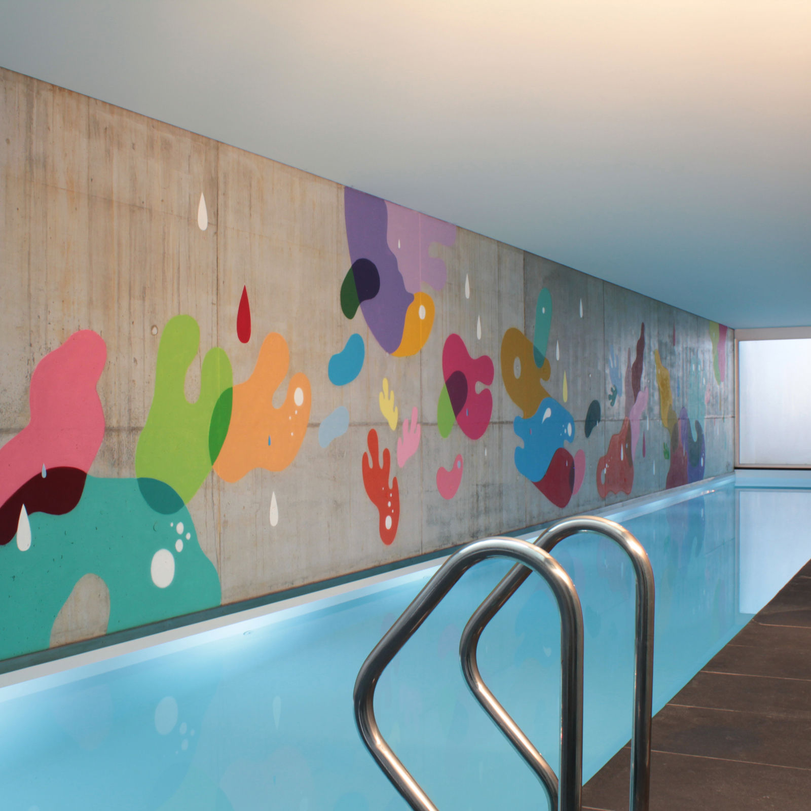 Pool painting • Oli-B