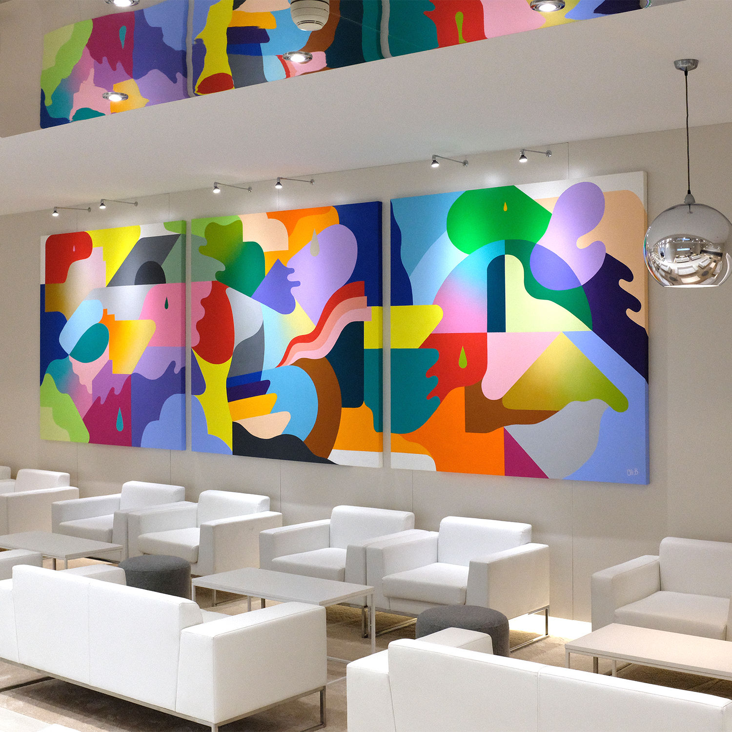 Netjets & Oli-B in Art Basel (Sold) • Oli-B